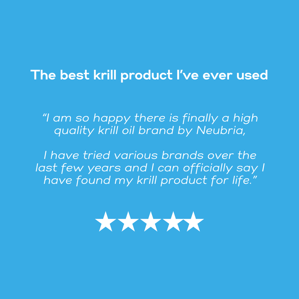 Neubria Krill - Omega 3 Krill Oil Supplements | Neubria