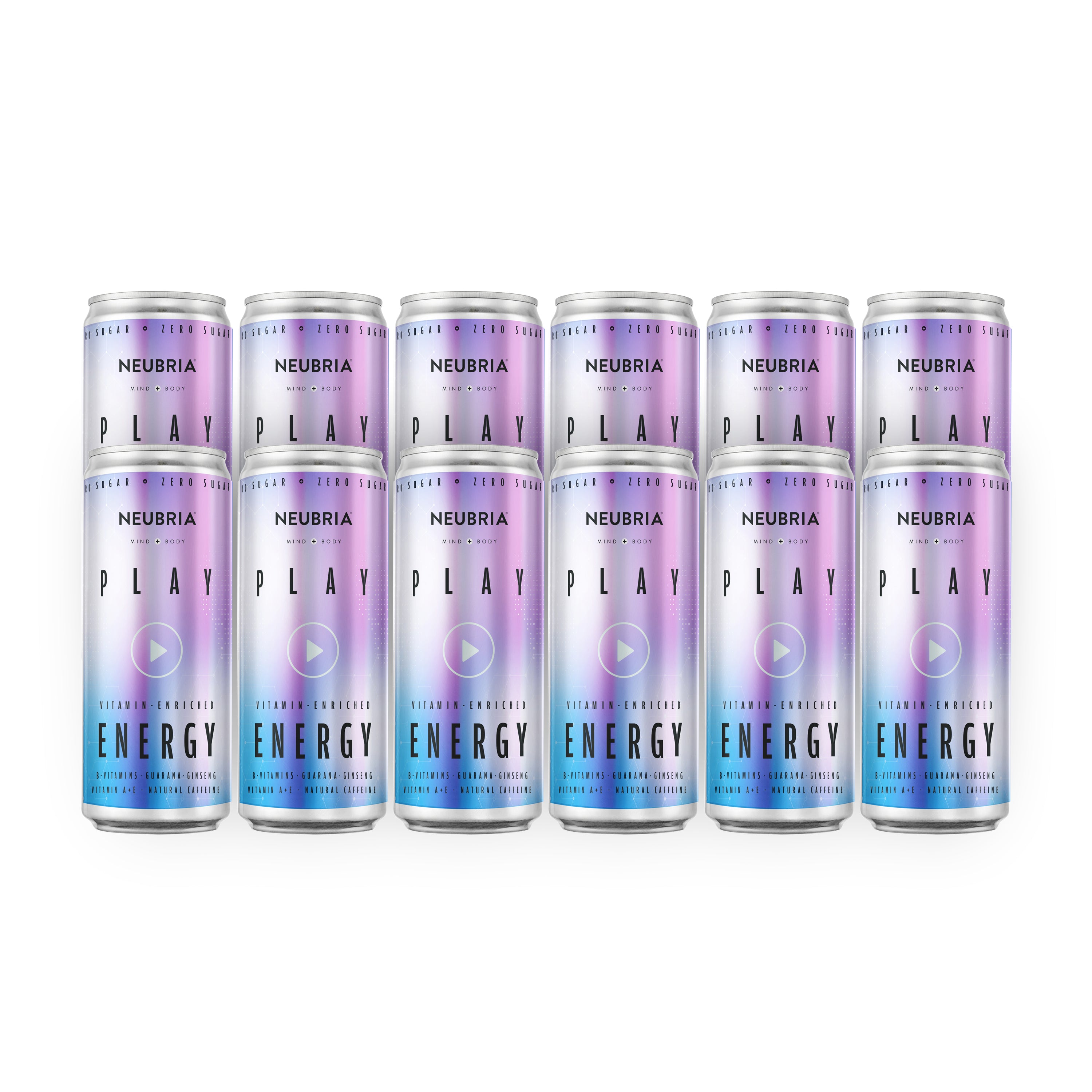 Play – Tropical Energy Drink (12 x 330ml) – Neubria